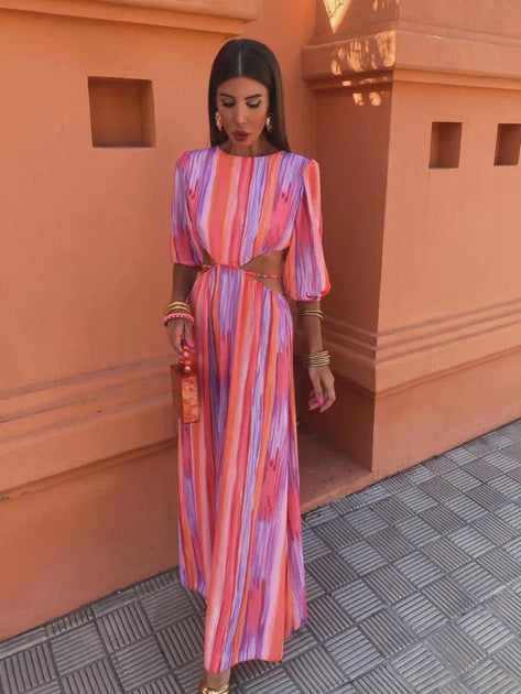 Paloma | Elegant Dress with Cut-Outs – Luna Melbourne